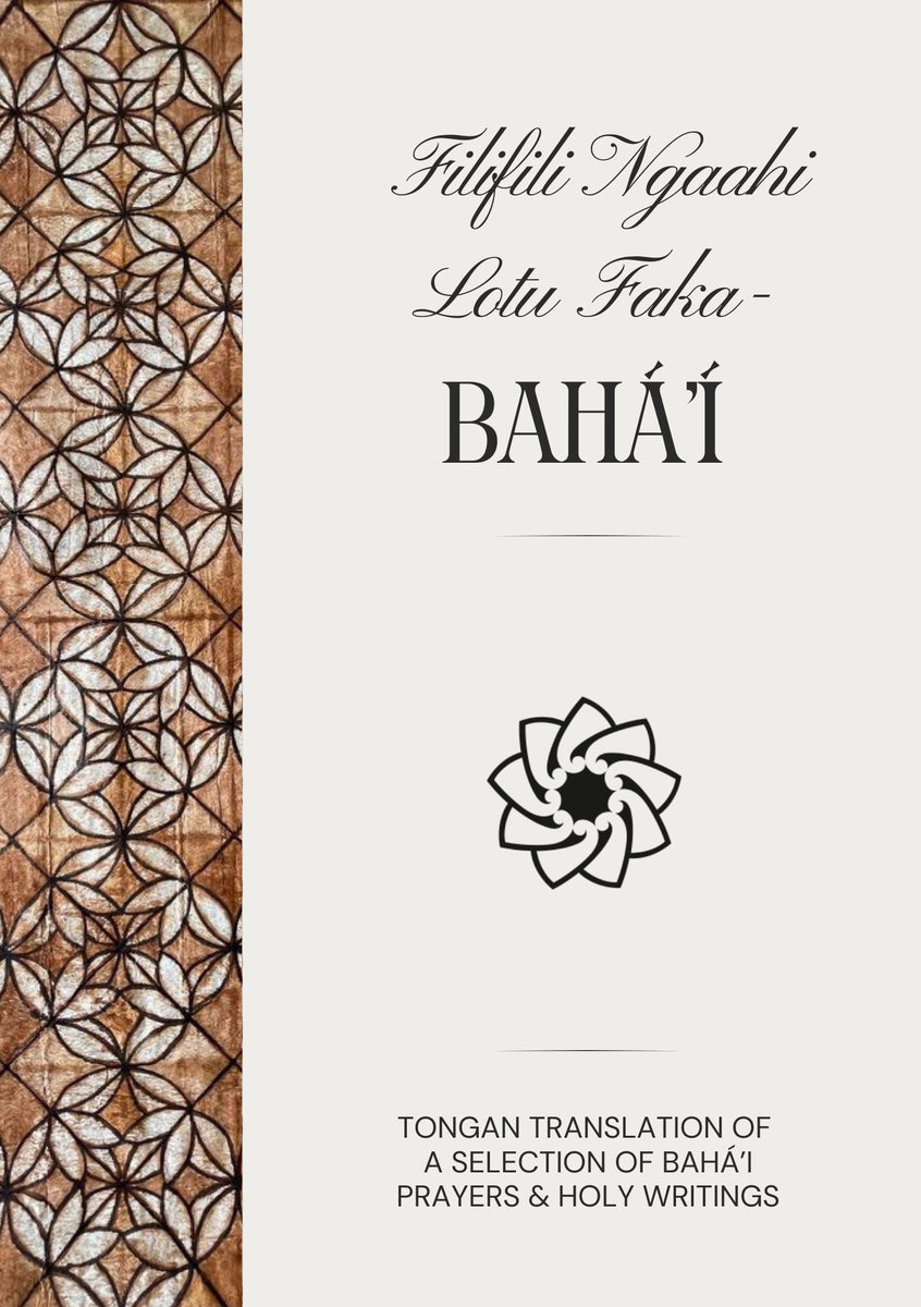 Tongan Bahá’í Prayer Book – Bahá’í Bookshop New Zealand