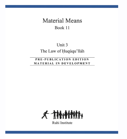 Ruhi Book 11 Unit 3 – Bahá’í Bookshop New Zealand